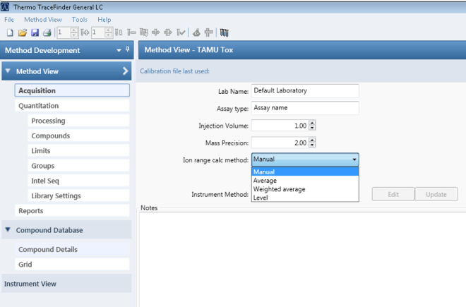 Method Development | TraceFinder: Direct Knowledge